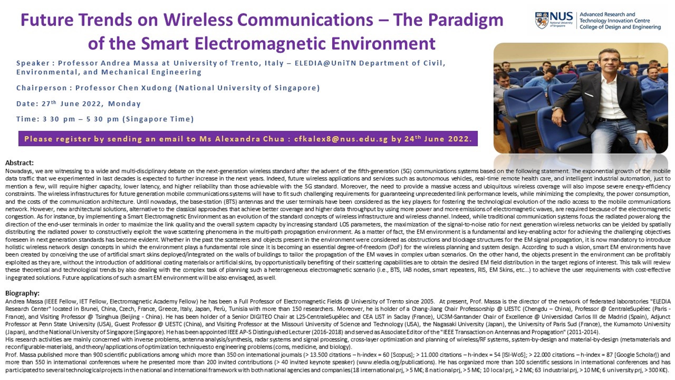 Technical Seminar (Virtual) – June 2022 – Advanced Research and ...