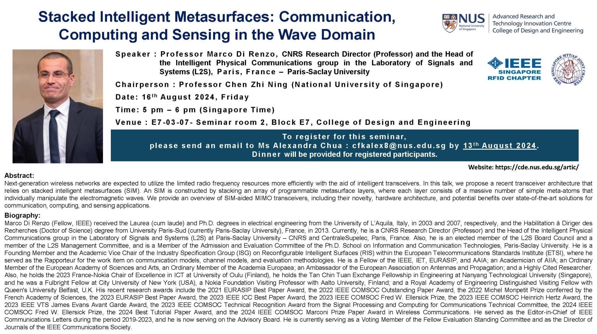 Advanced Research and Technology Innovation Centre (ARTIC)