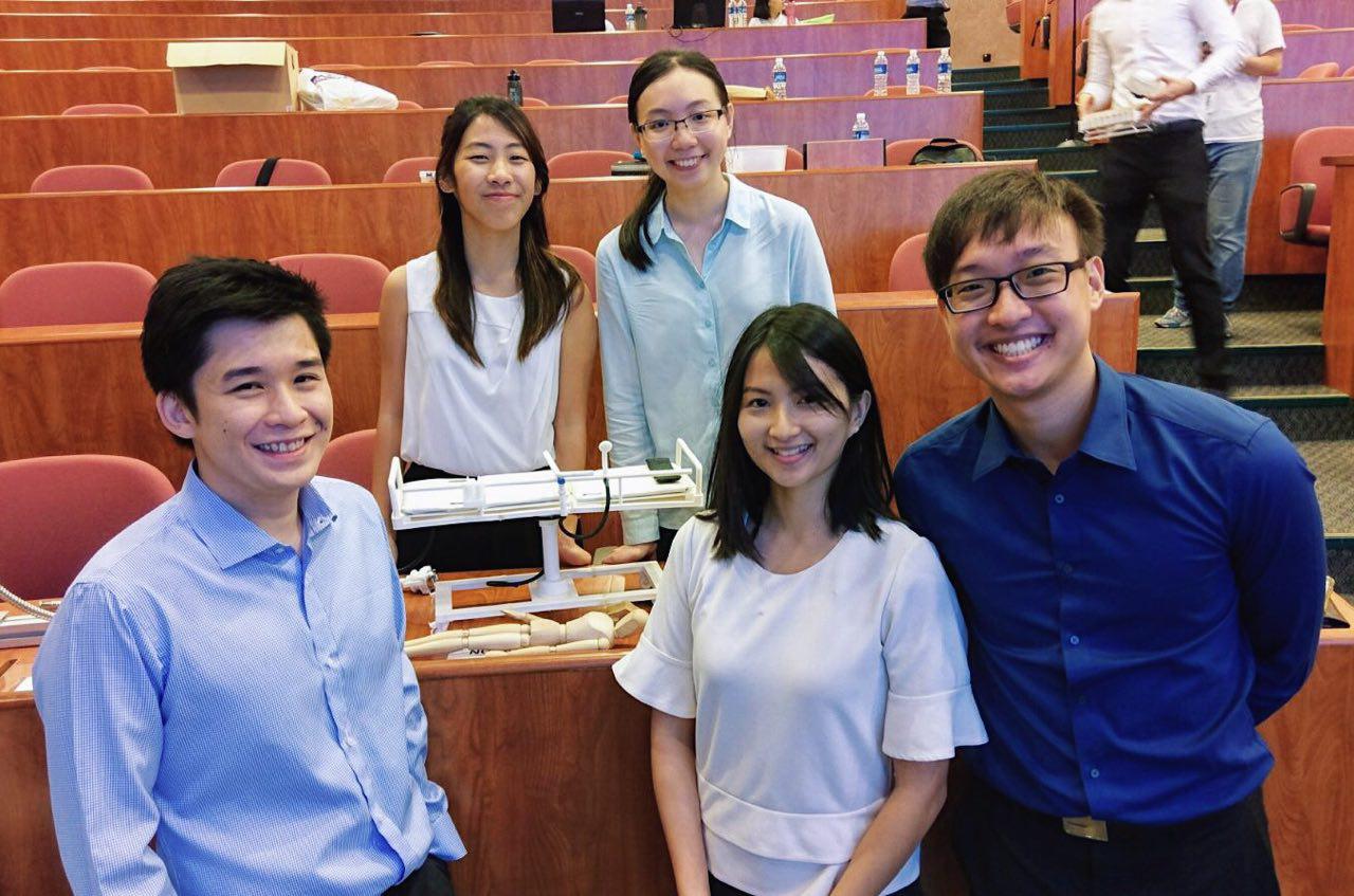 Team NUSSIT won second in Assisted Bathing Challenge 2017 – Biomedical Engineering