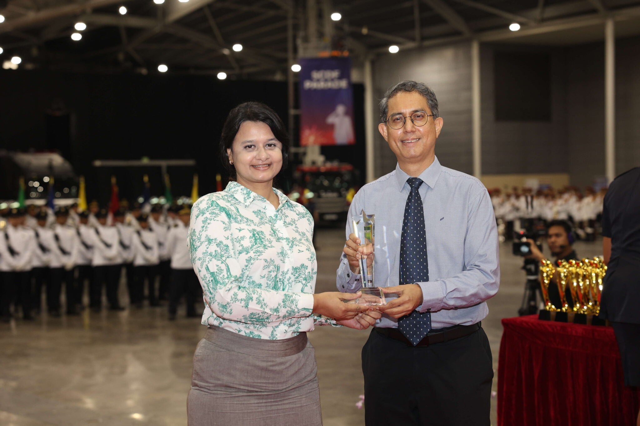 Associate Professor Bina Rai receives the SCDF Strategic Partner Award ...
