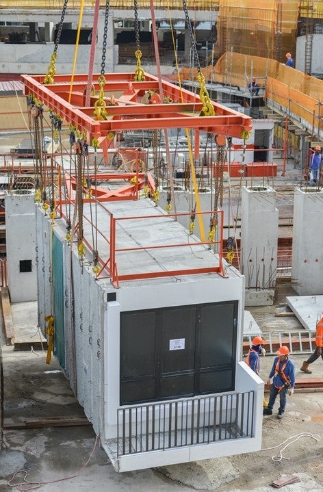 Intelligent Lifting Frame for PPVC and Precast Construction - Civil and ...