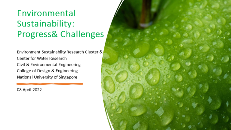 Environmental Sustainability: Progress and Challenges – Civil and ...