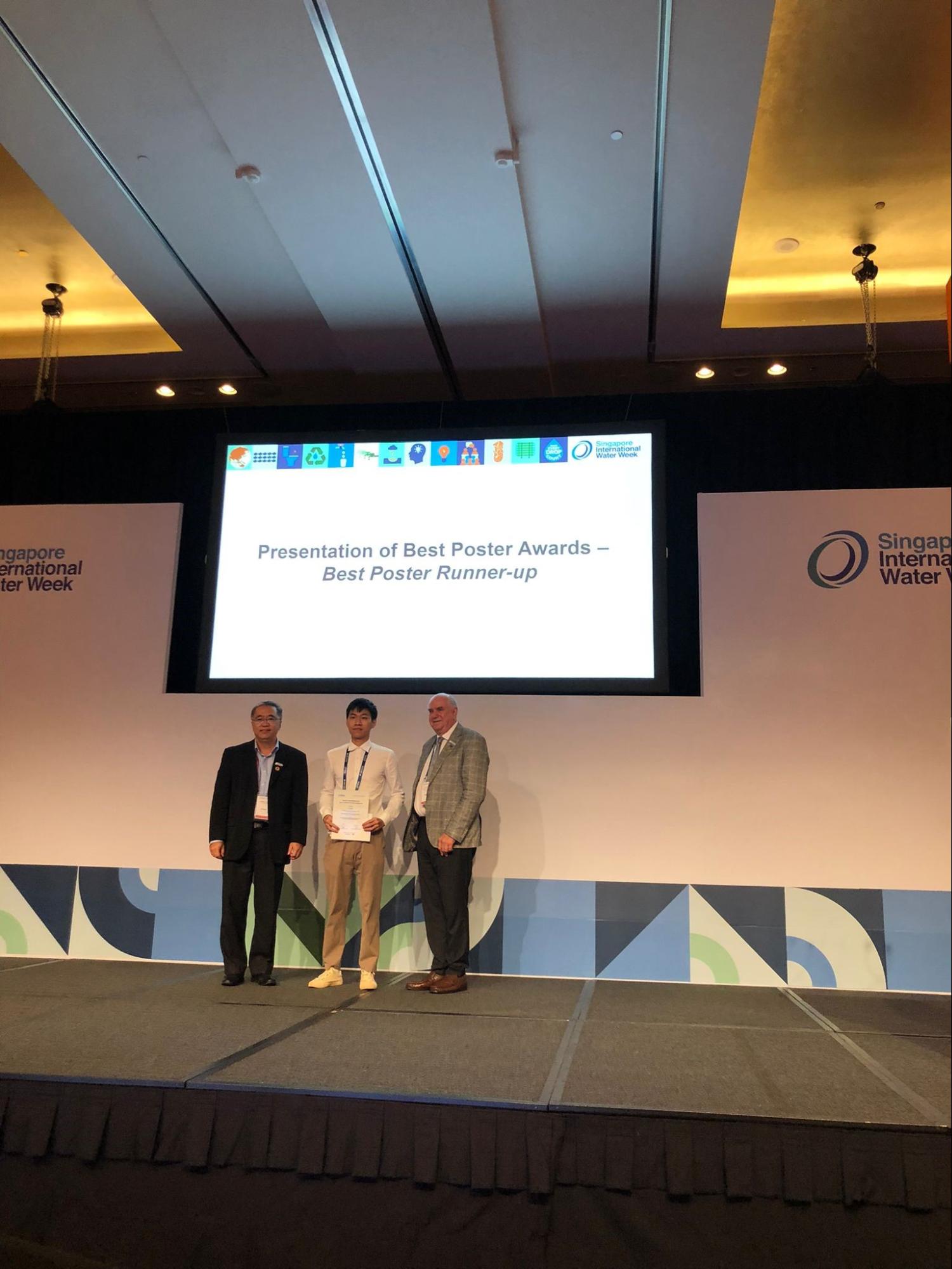 Best Student Poster Runner-up Award in SIWW2022, April 2022 - Civil and ...