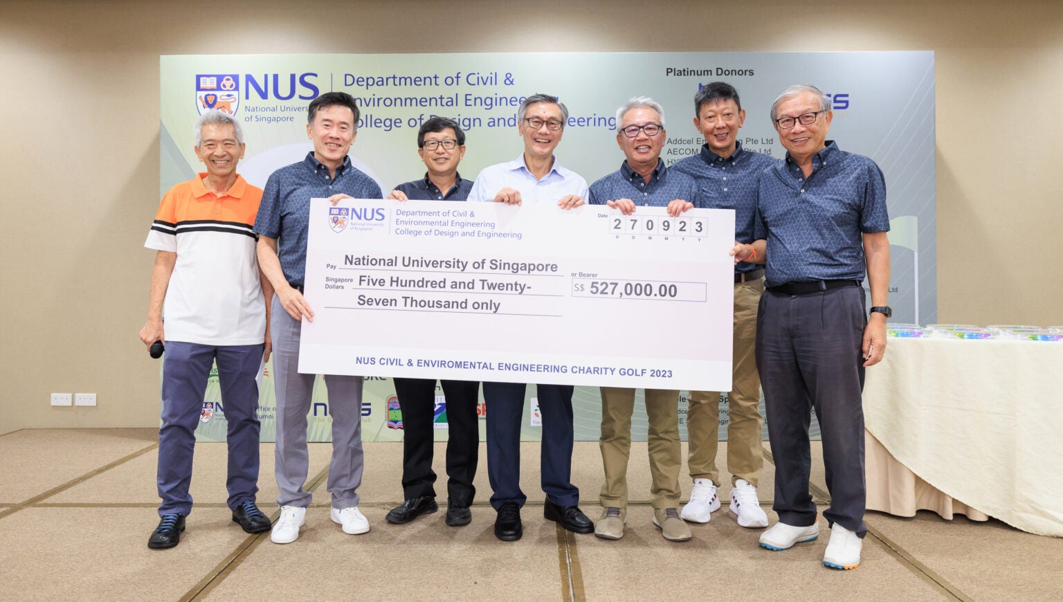 CEE Charity Golf 2023 - Civil and Environmental Engineering | NUS