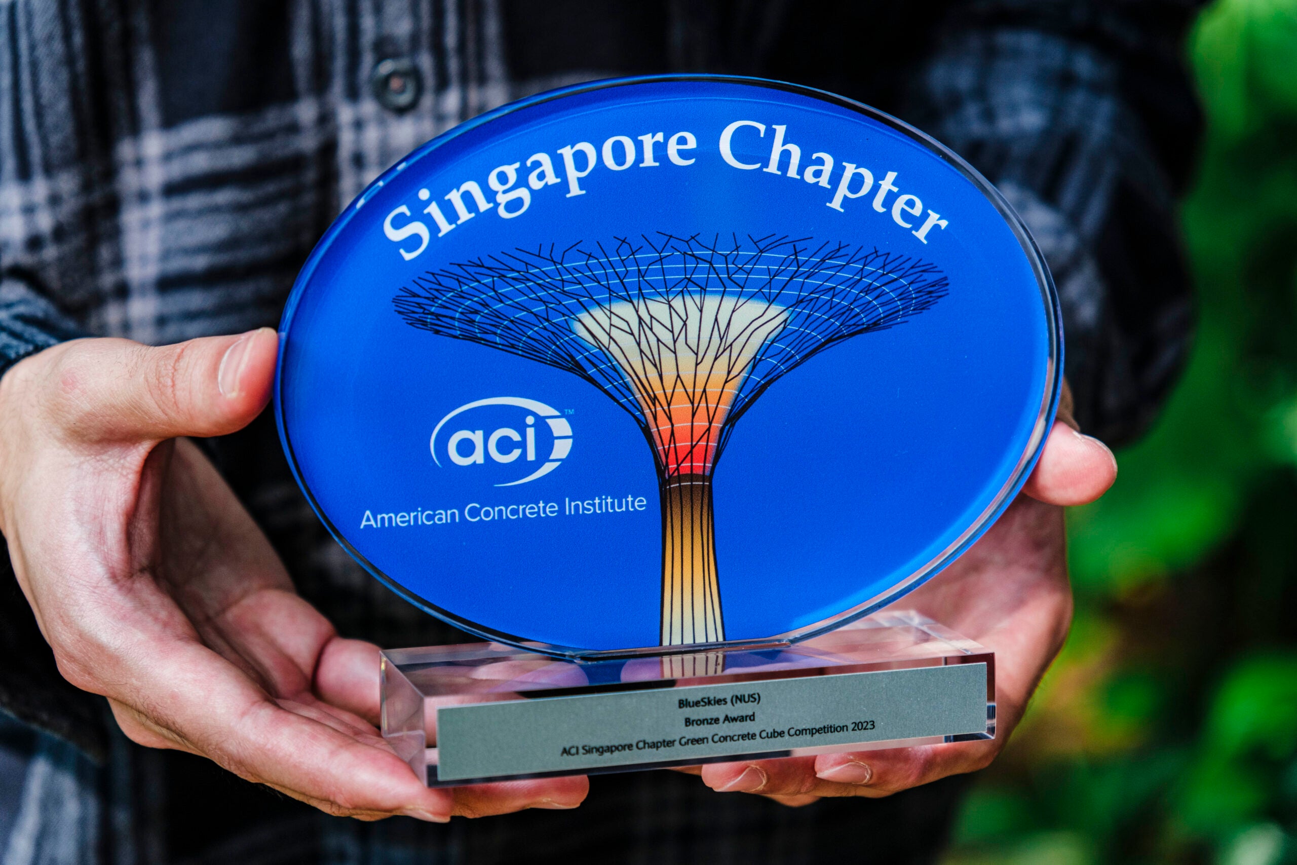 NUS CEE Excels in the Green Concrete Cube Competition 2023 - Civil and ...