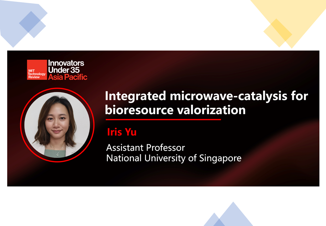 Achievement by Assistant Professor, Dr Iris Yu - Civil and Environmental Engineering | NUS