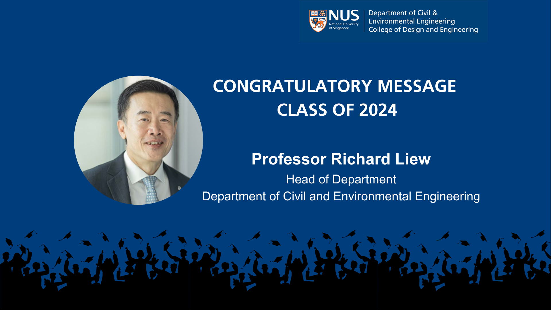 Congratulations to the Class of 2024 - Civil and Environmental Engineering | NUS