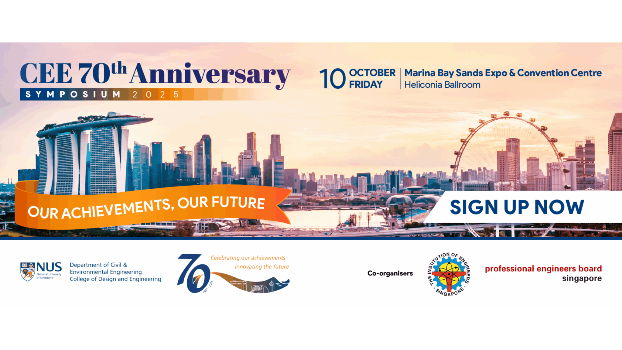 CEE 70th Anniversary Symposium 2025 - Civil and Environmental ...