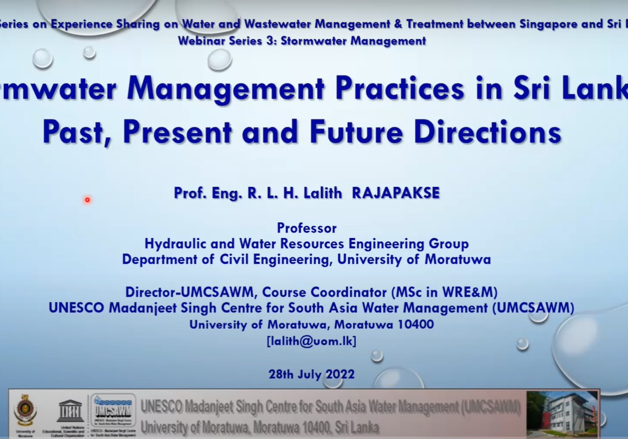 CWR - Civil and Environmental Engineering | NUS