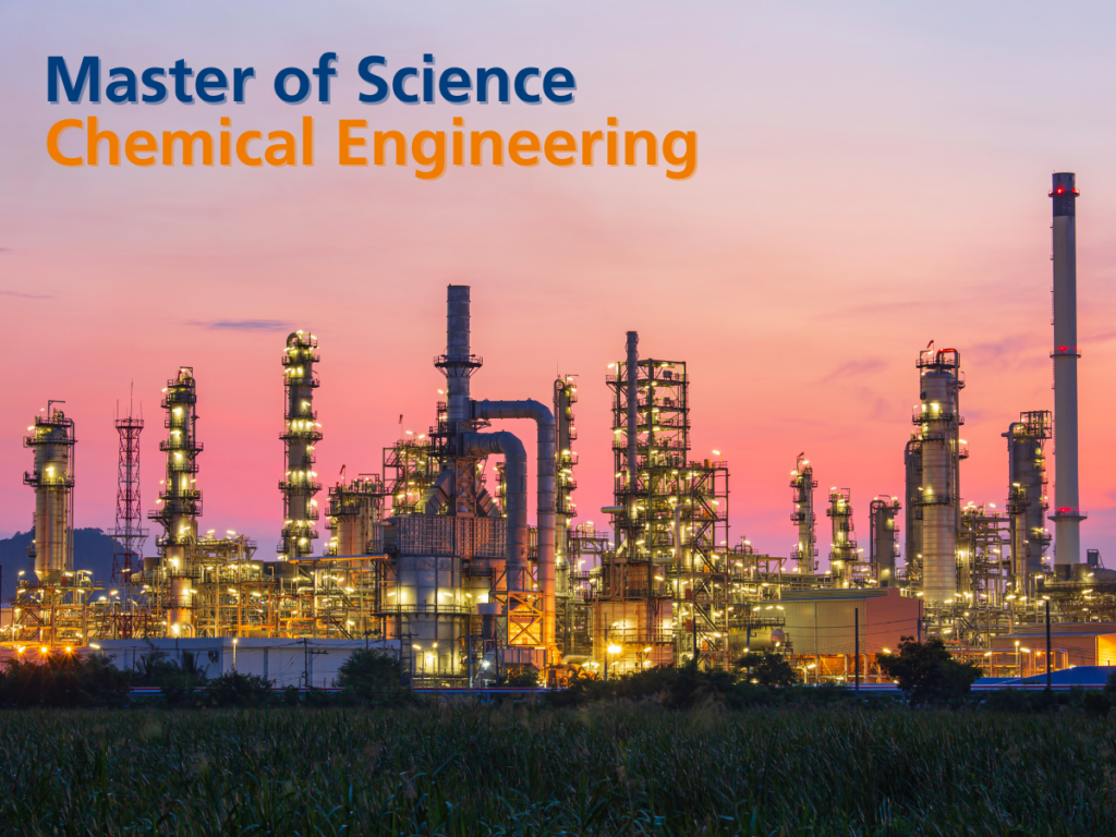 Master of Science (MSc) in Chemical Engineering – Chemical and ...