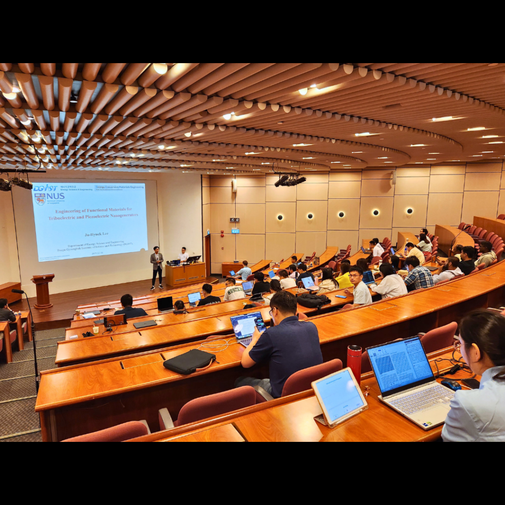 DGIST-NUS Workshop 18 December 2023 – Chemical and Biomolecular Engineering