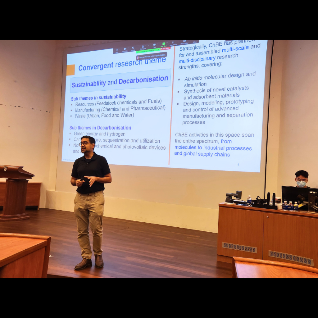 DGIST-NUS Workshop 18 December 2023 – Chemical and Biomolecular Engineering