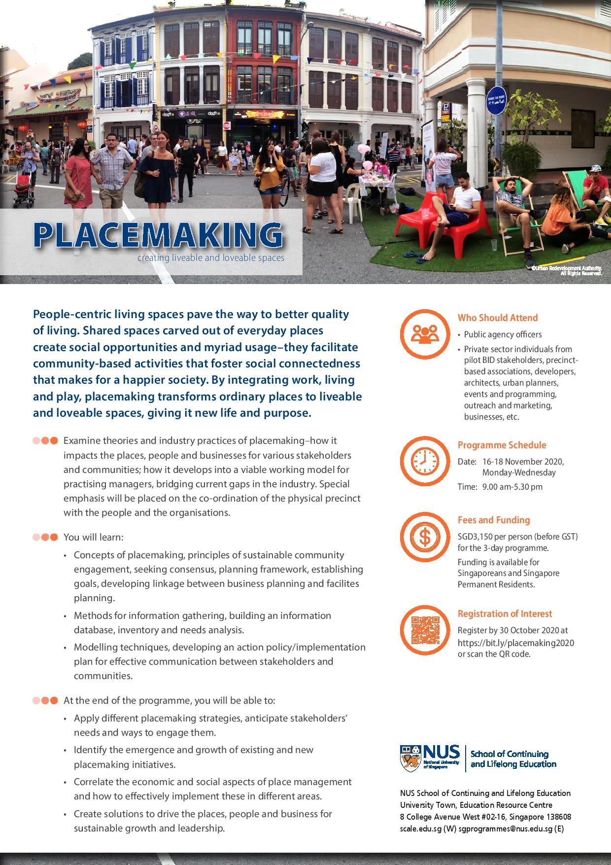 Placemaking for Place Management Professionals – Department of the ...