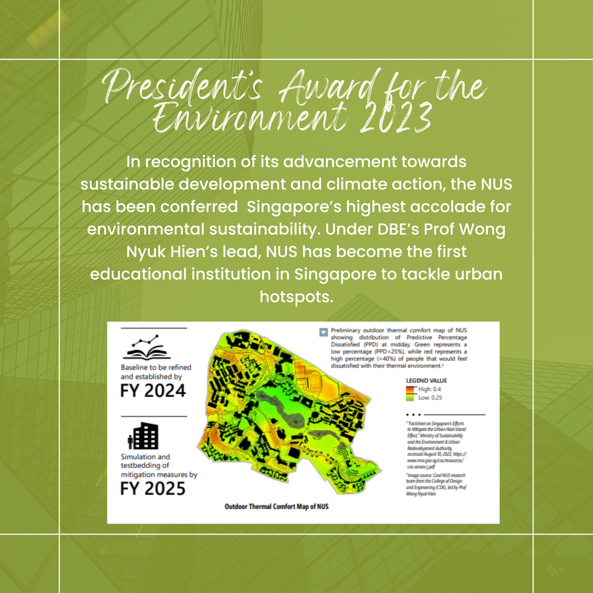 President’s Award for the Environment 2023 – Department of the Built ...