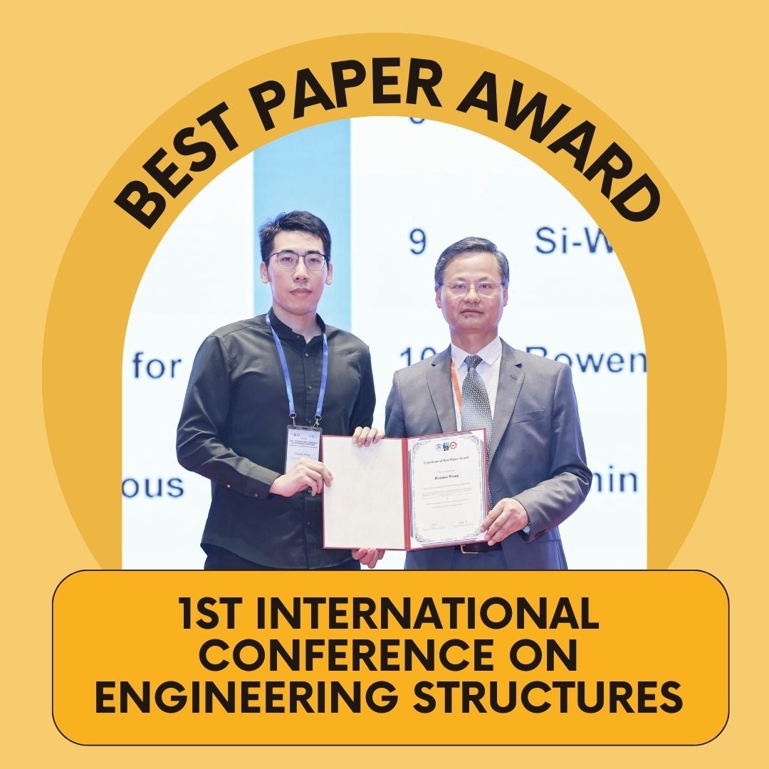 Best Paper Award-1st International Conference on Engineering Structures ...