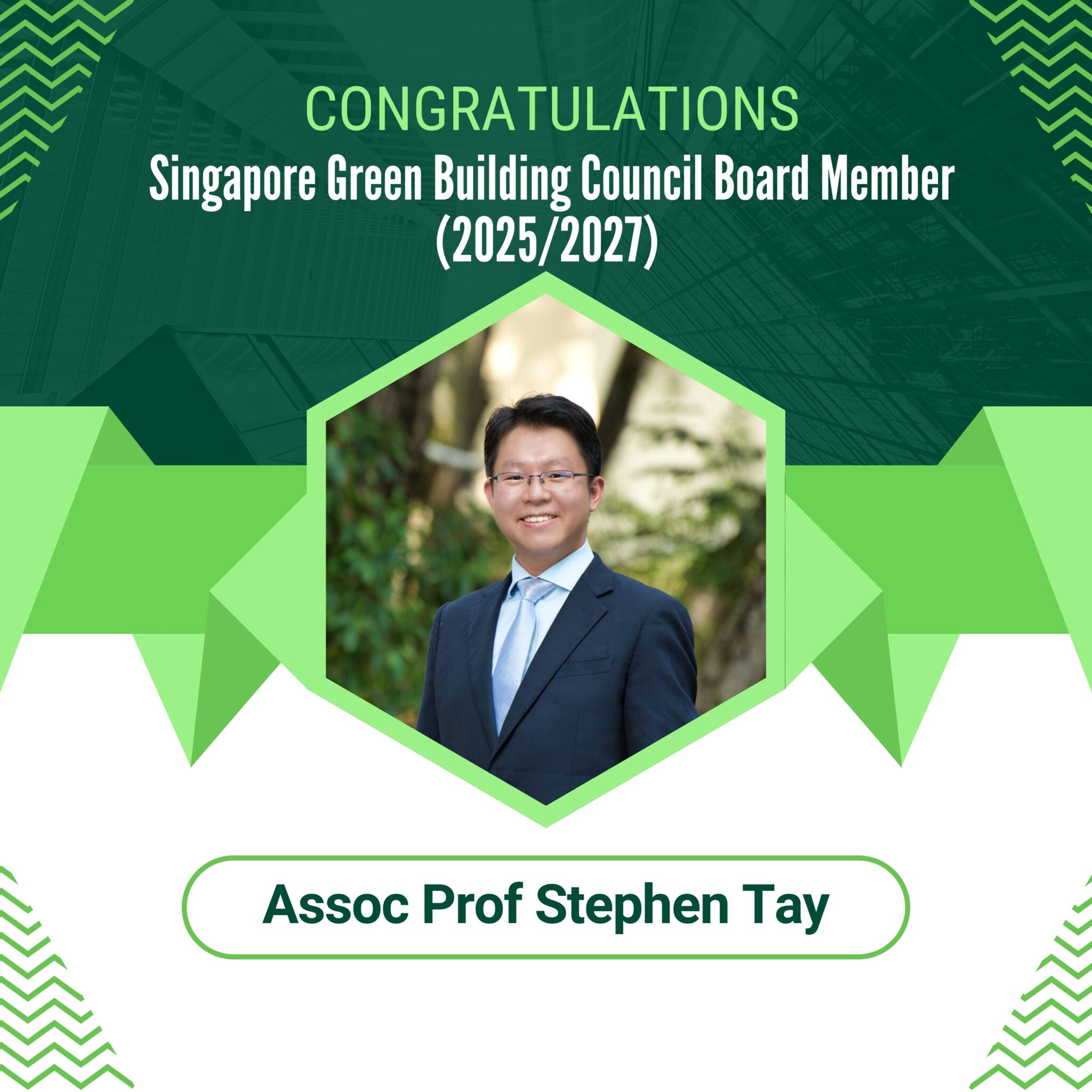 Singapore Green Building Council (SGBC) Board (2025/2027) Member ...