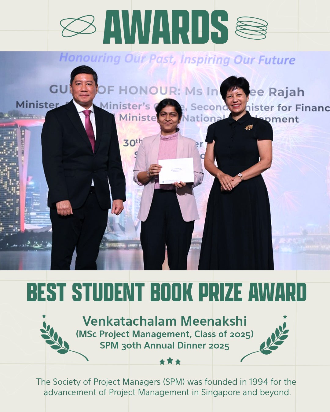 The Society of Project Managers (SPM) Best Student Book Prize Award ...