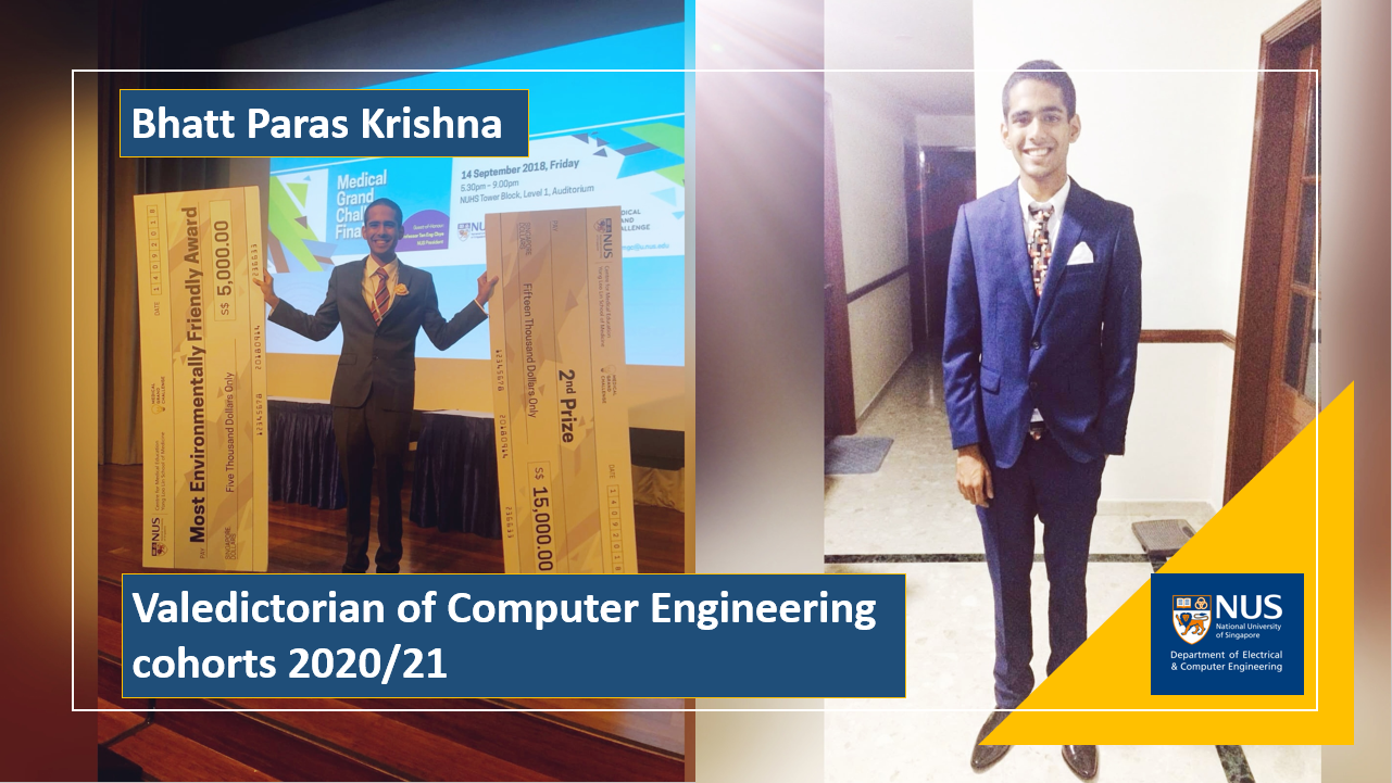 Bhatt Paras Krishna – Valedictorian of Computer Engineering cohorts ...