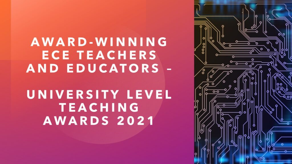 Award-Winning ECE Teachers and Educators – University level Teaching ...