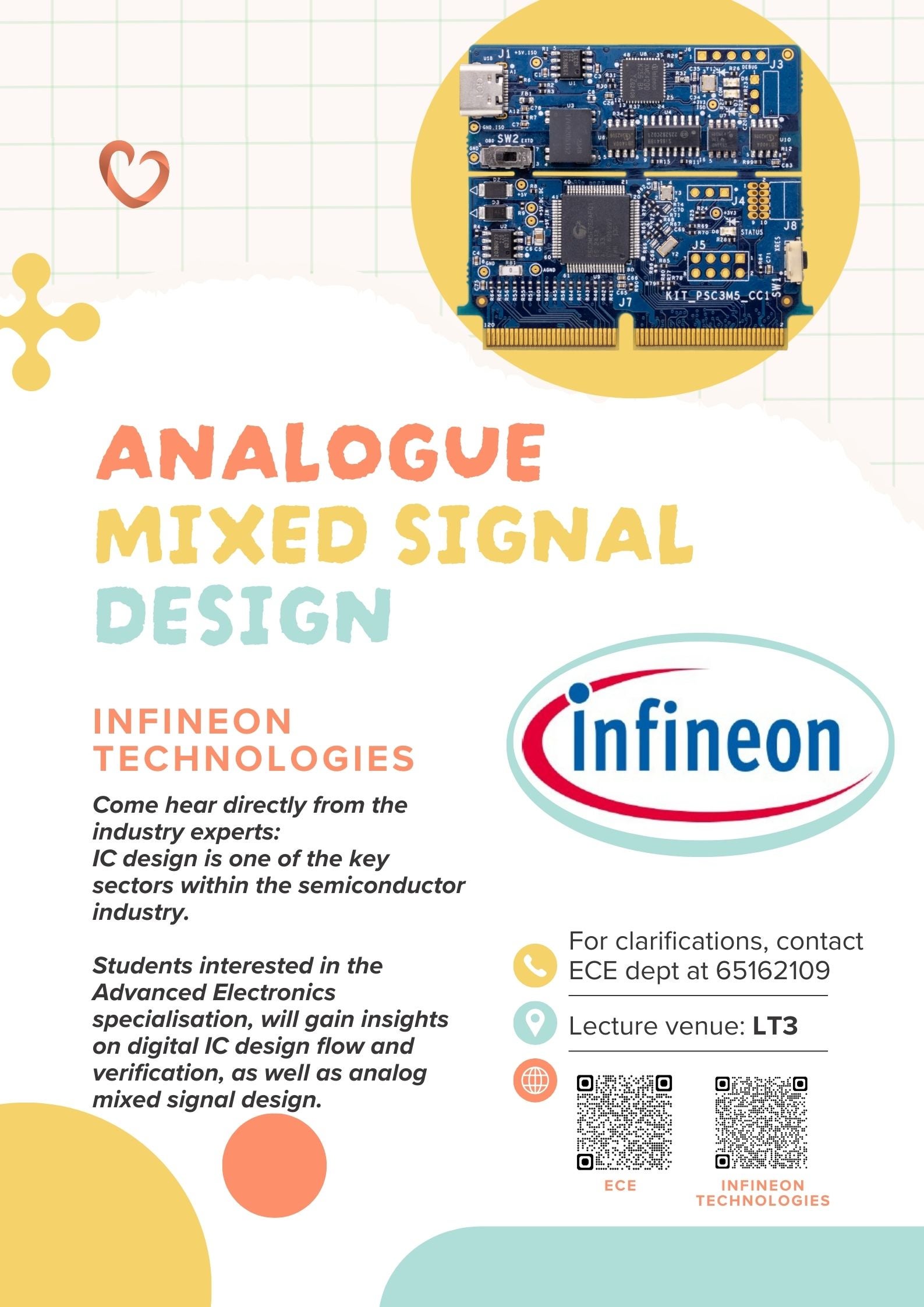 Guest Lecture by Infineon: Analogue Mixed Signal Design – Electrical ...