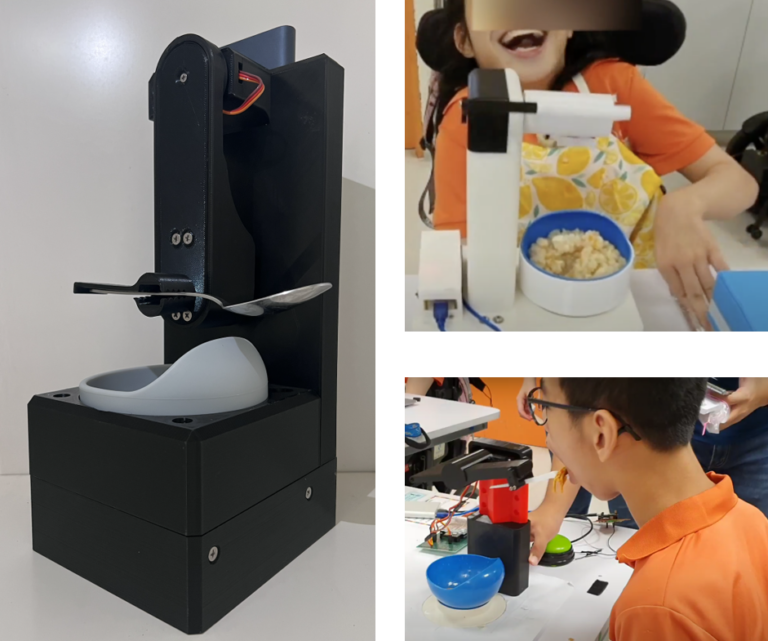 EmpTech: Autonomous feeding robot for persons with upper body ...