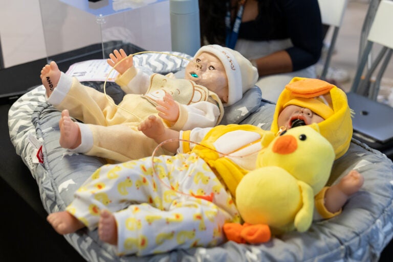 Baby ANDI: nasogastric tube training device for caregivers ...