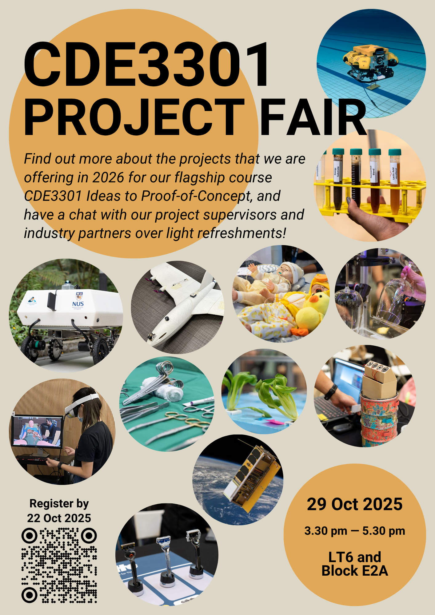 CDE3301 Project Fair 2025 – Engineering Design and Innovation Centre