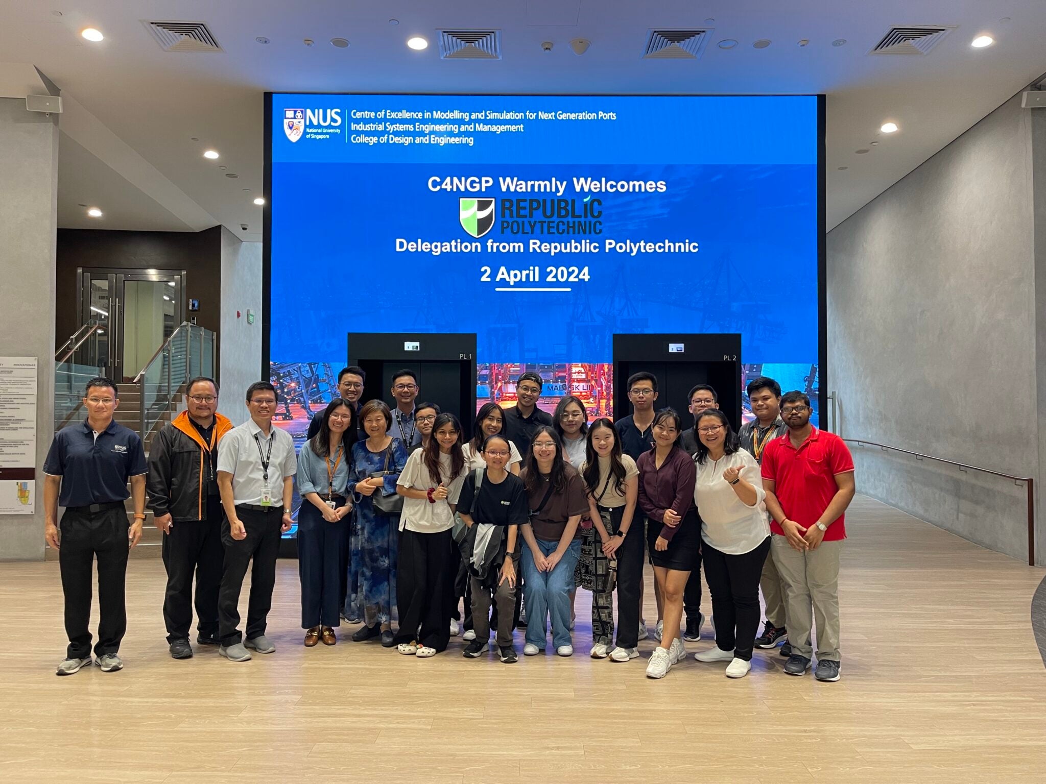 Visit by Republic Polytechnic – Industrial Systems Engineering and ...