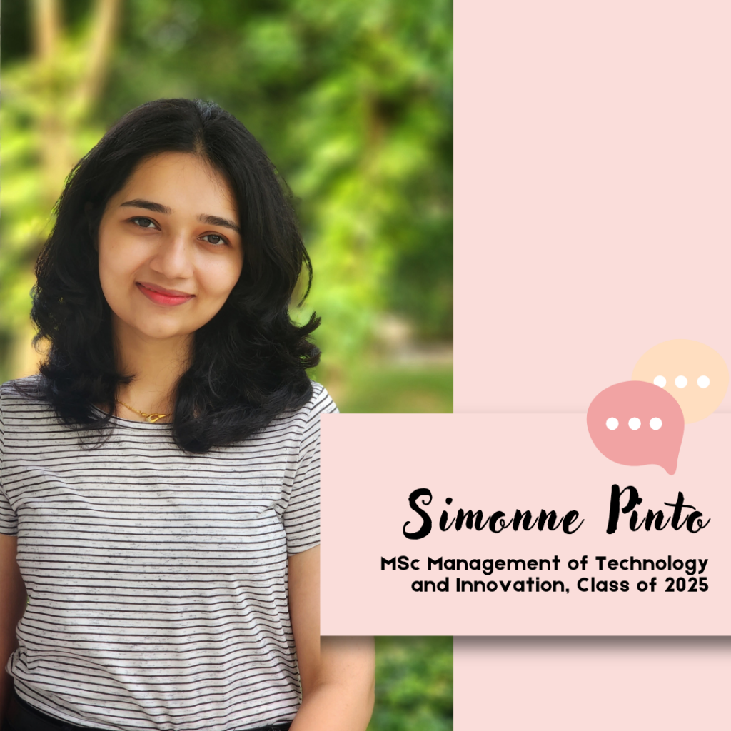 MSc (MOTI) student – Simonne Pinto – Industrial Systems Engineering and ...