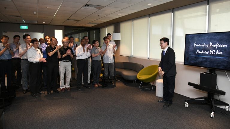 Professor Andrew Nee conferred Emeritus Professorship – NUS Mechanical ...