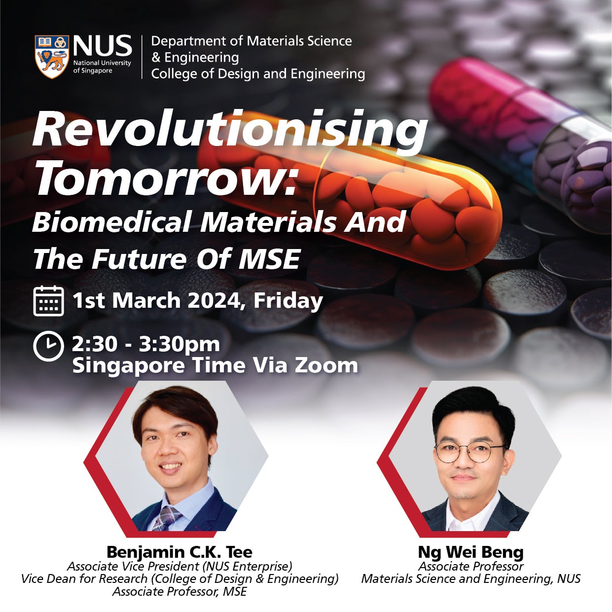 2024 Materials Science and Engineering Talk Series: Revolutionising ...