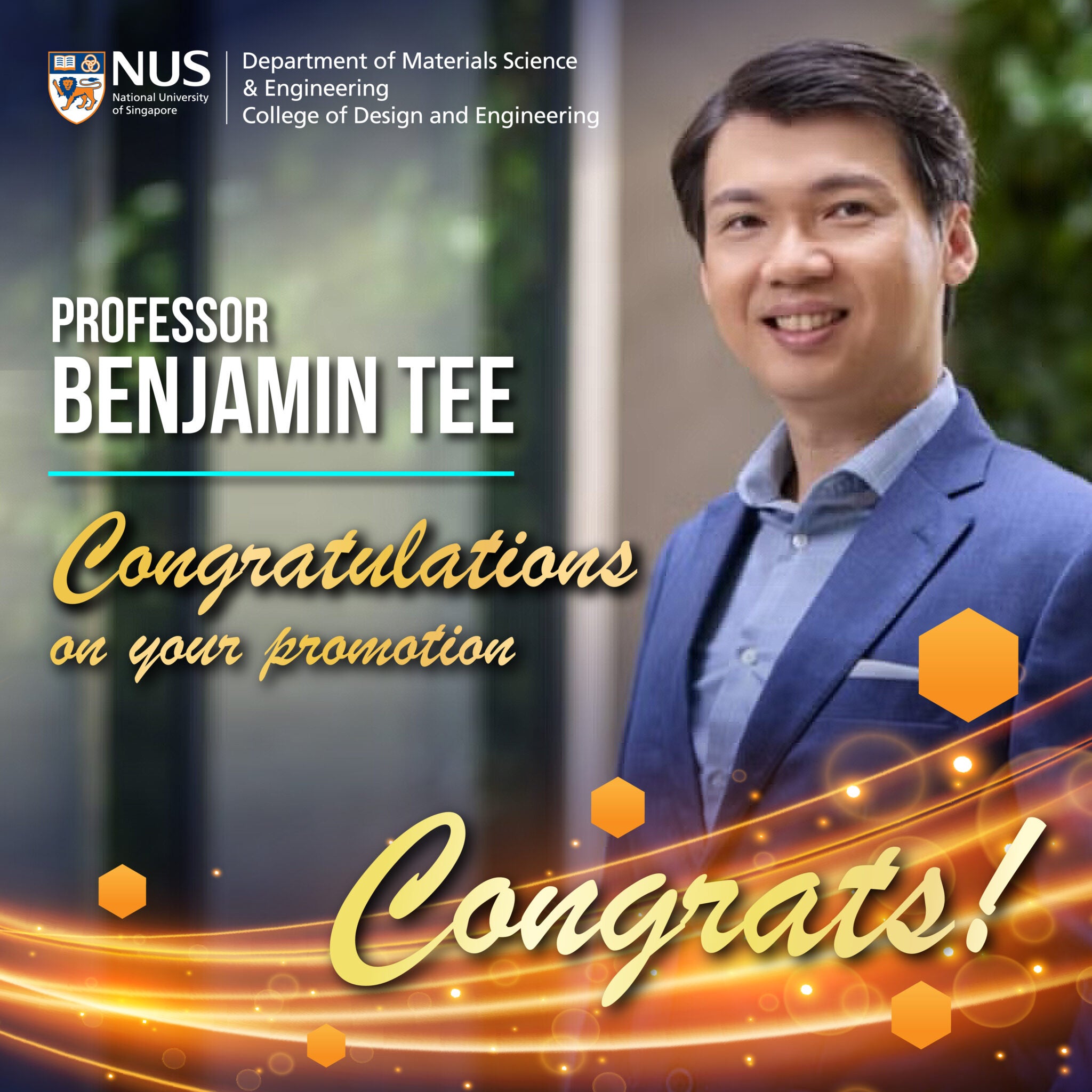 Promotion to Full Professor – Materials Science and Engineering