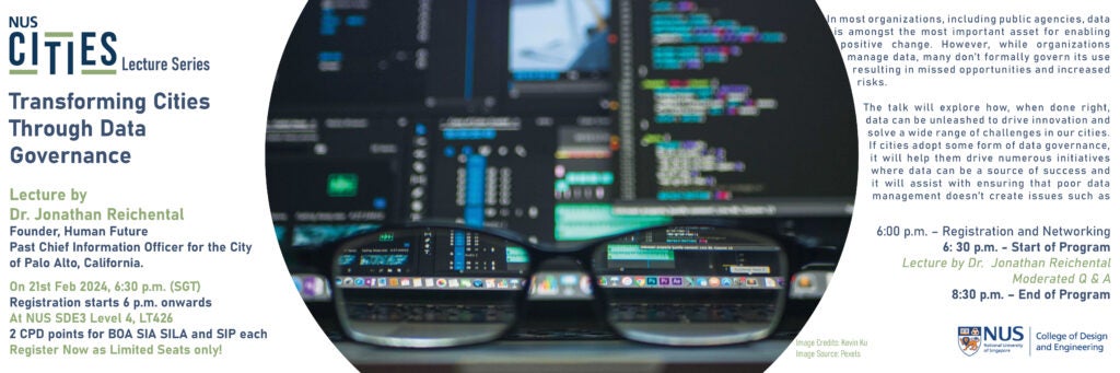 NUS Cities Lecture Series 11 – NUS Cities