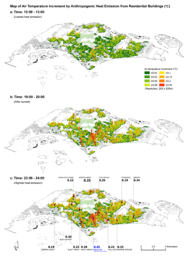Mapping the urban heat island – NUS Cities