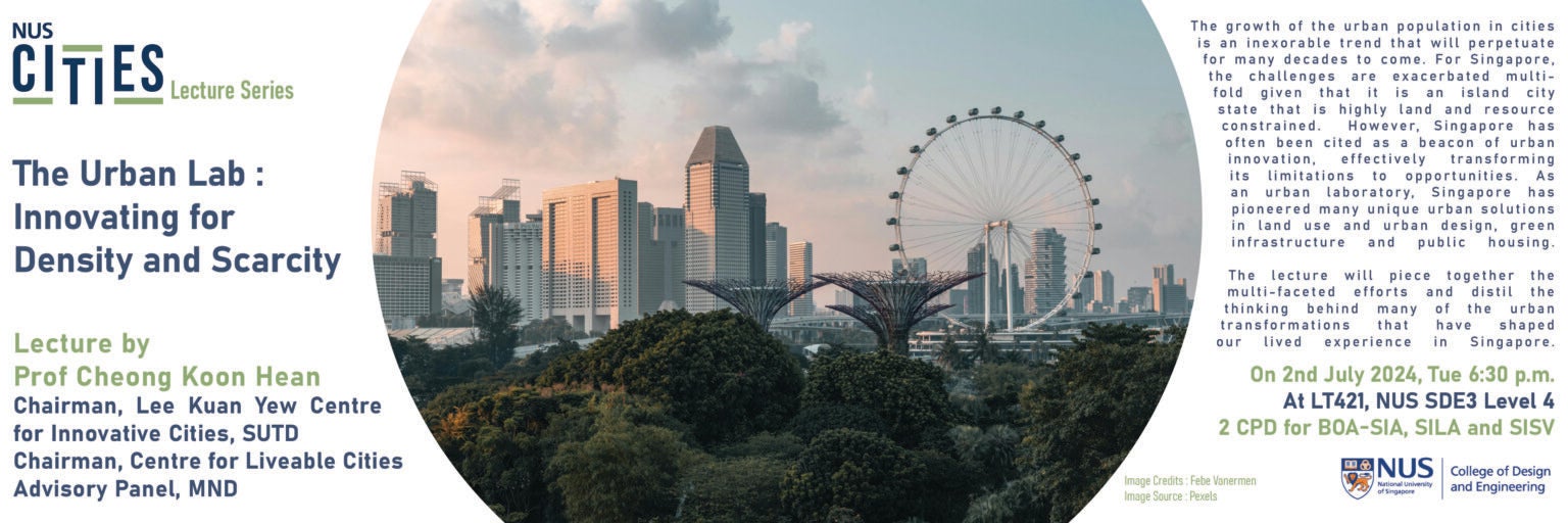NUS Cities Lecture Series 16 – NUS Cities