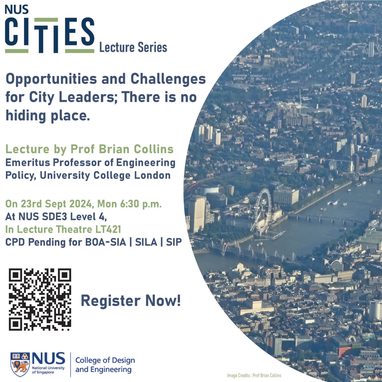 Public Lecture Series – NUS Cities