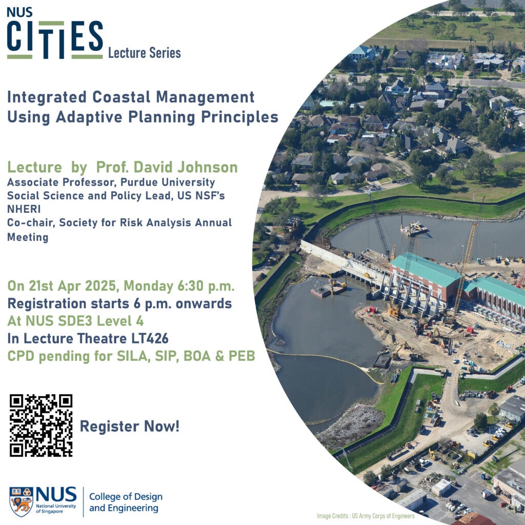 Public Lecture Series – NUS Cities