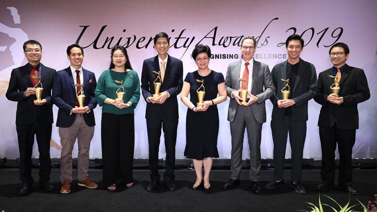 Engineering researchers receive awards at the NUS University Awards ...