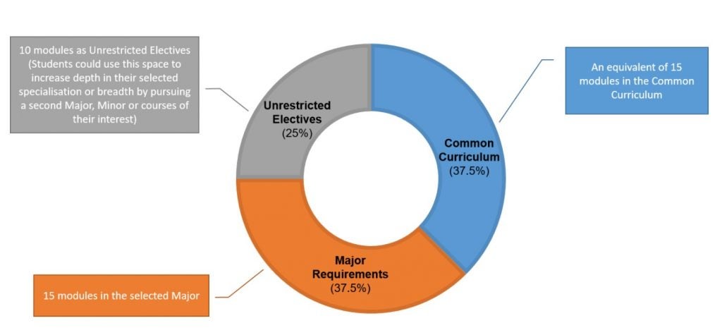 Curriculum Structure - College of Design and Engineering
