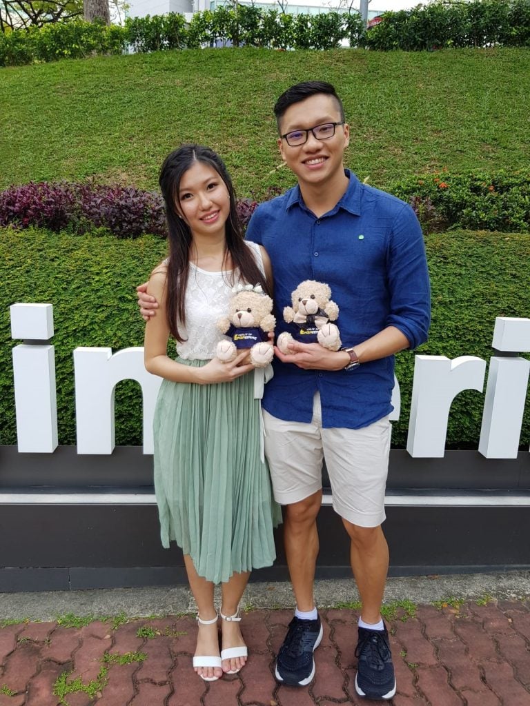 Pre-Wedding Photoshoot at NUS - College of Design and Engineering