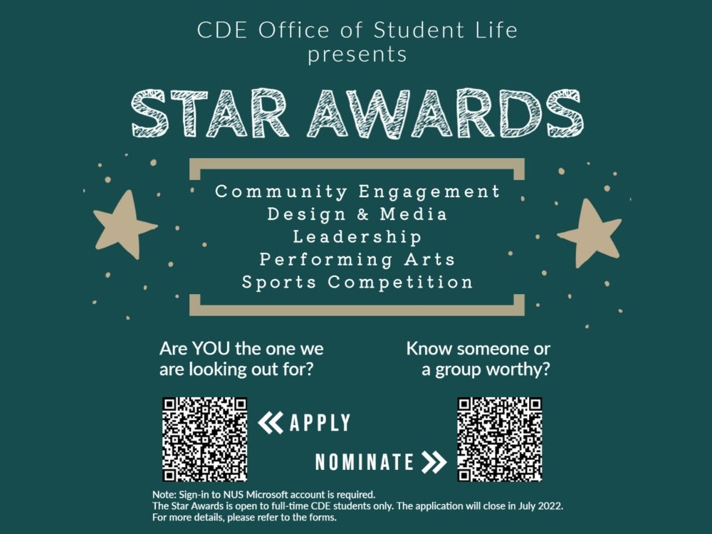 CDE Student Life - College of Design and Engineering