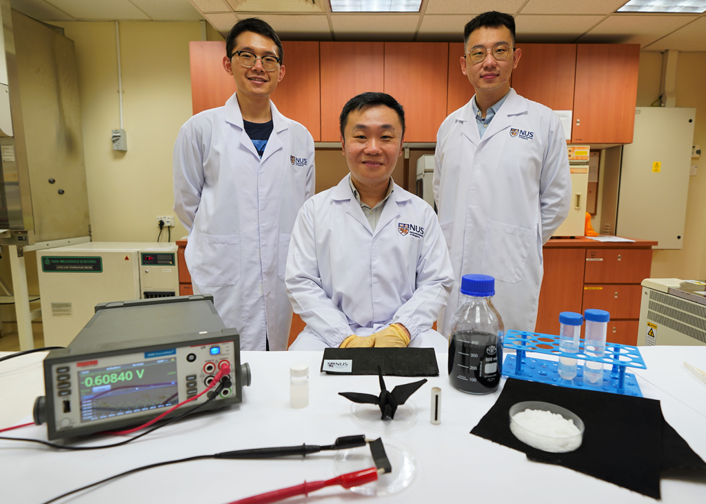A self-charging battery powered by moisture from the air - College of ...