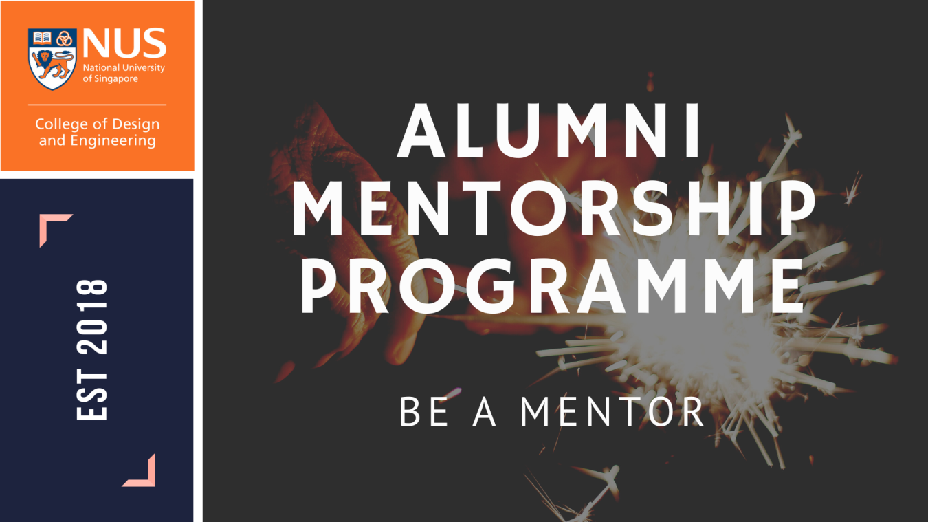Be A Mentor - College of Design and Engineering