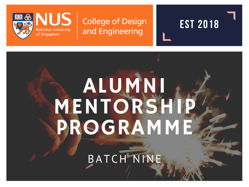 Alumni Mentorship Programme - College of Design and Engineering