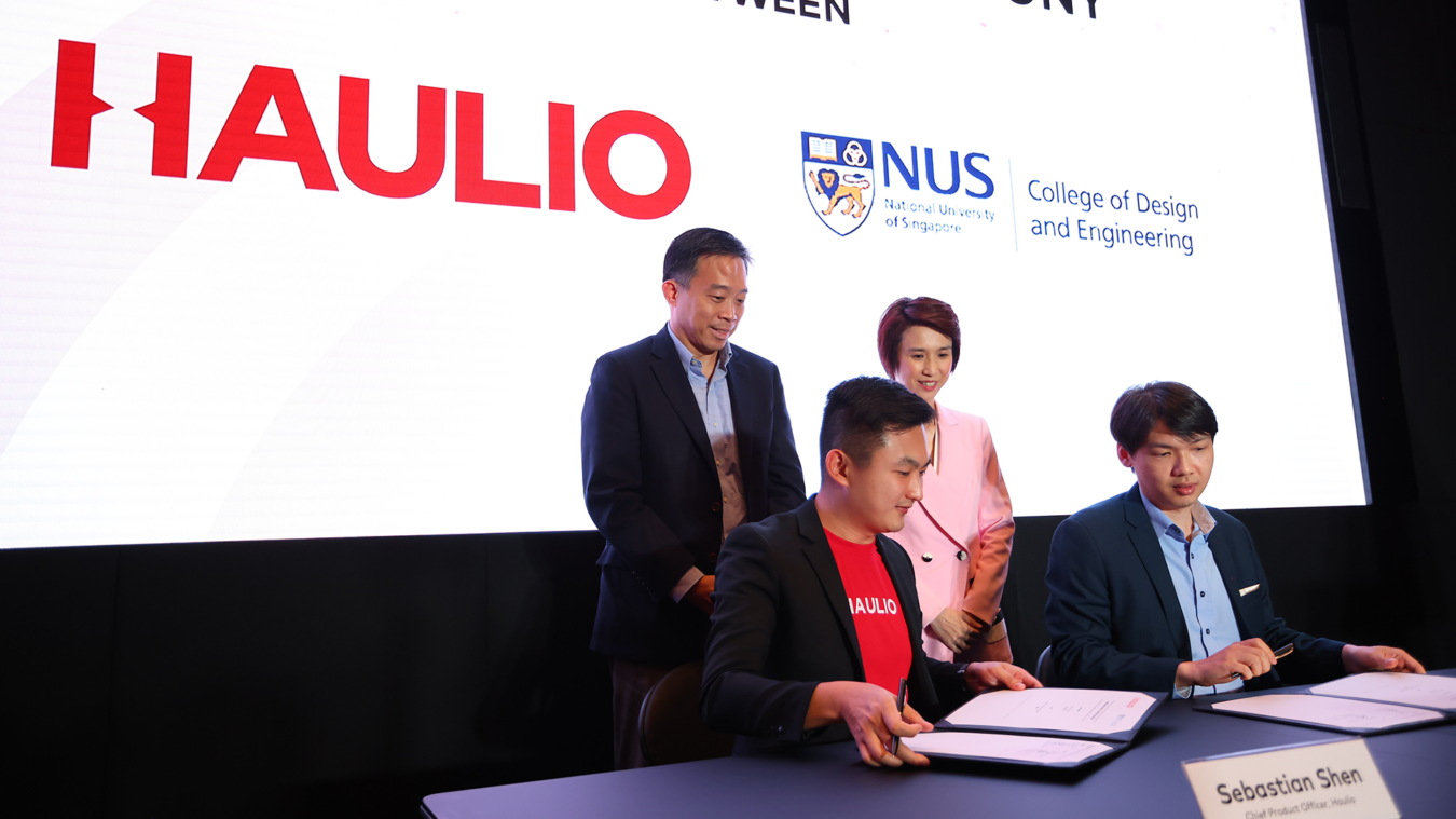 MOU with Haulio to develop smart haulage scheduler - College of Design ...