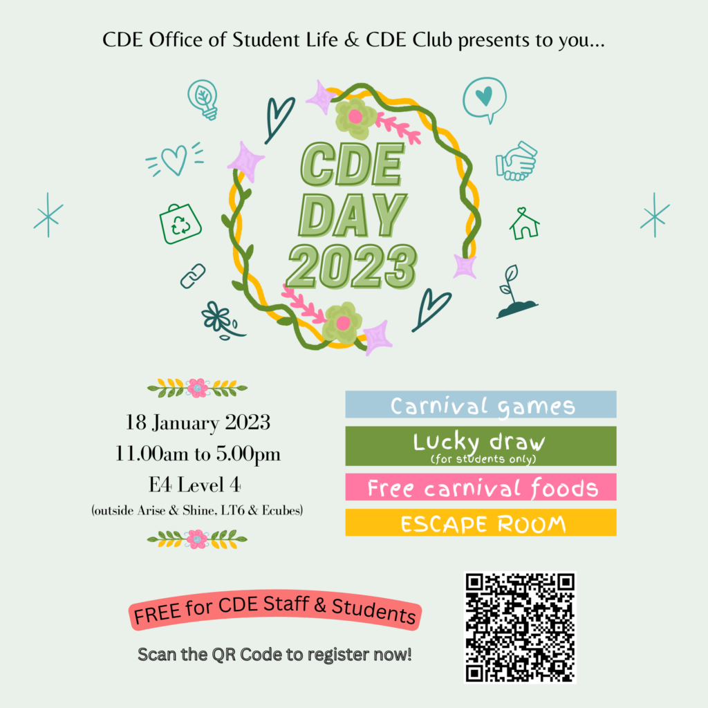 CDE Day - College of Design and Engineering