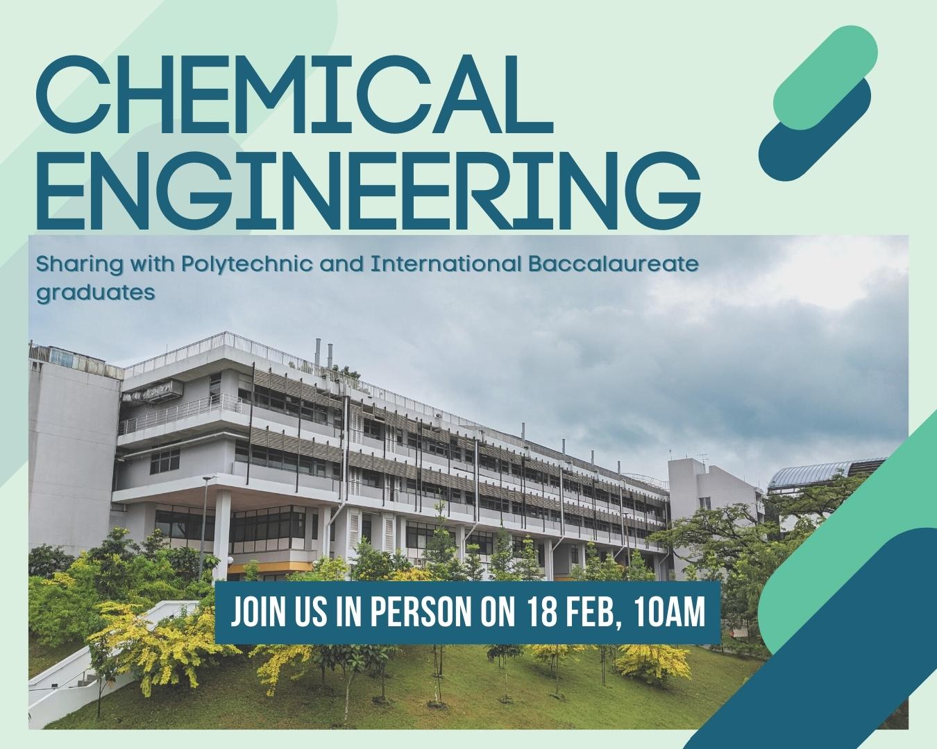 Chemical Engineering Poly and IB Dialogue session - College of Design ...
