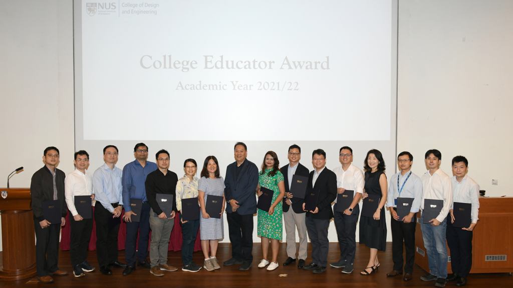 CDE Awards and Recognition 2023 - College of Design and Engineering