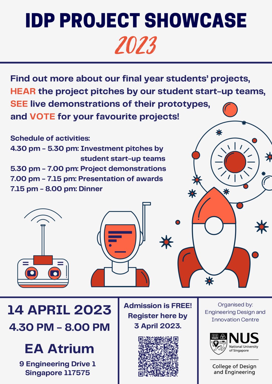 iDP Project Showcase 2023 - College of Design and Engineering