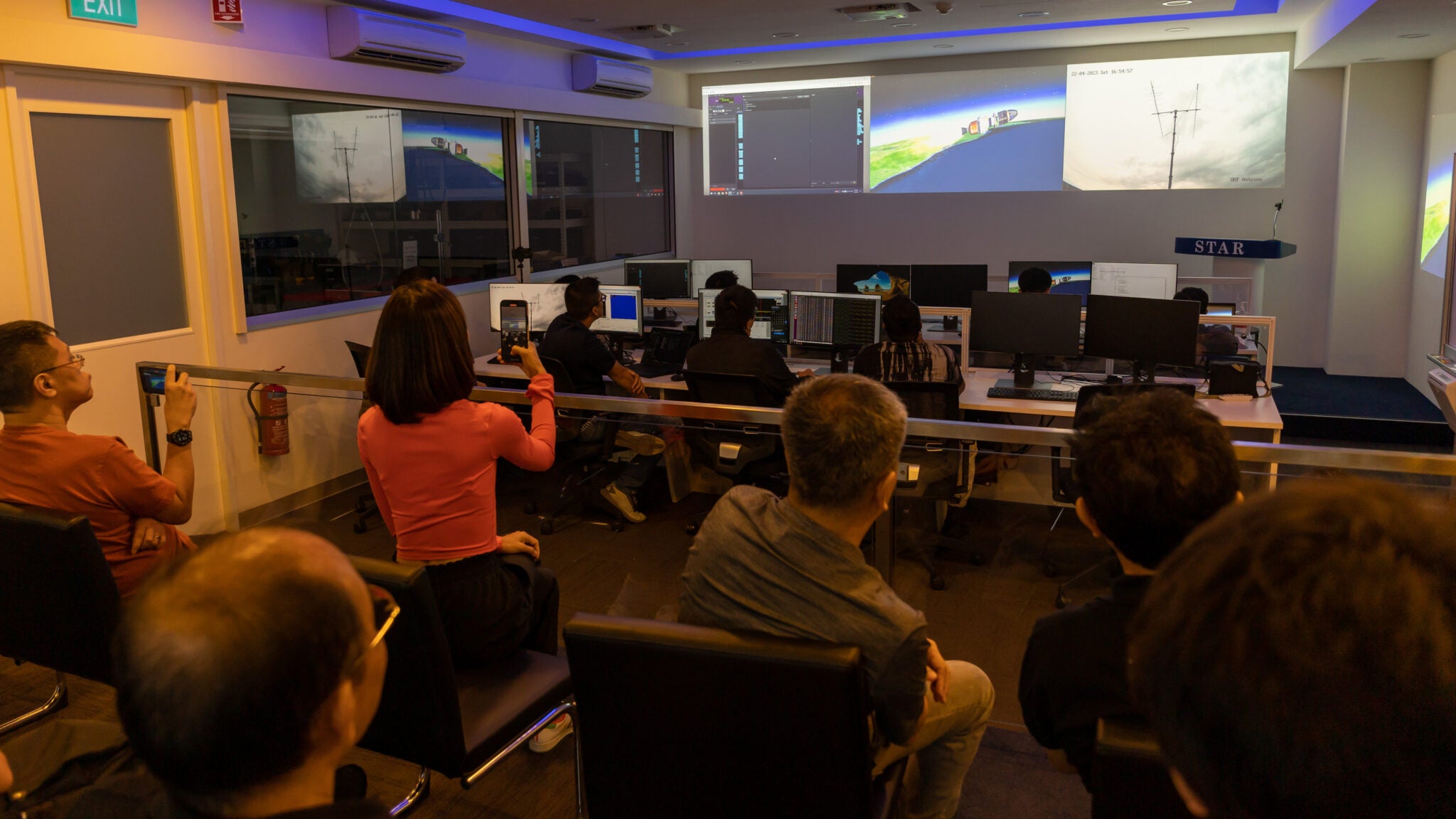 Another giant leap as NUS satellite launched into orbit - College of ...